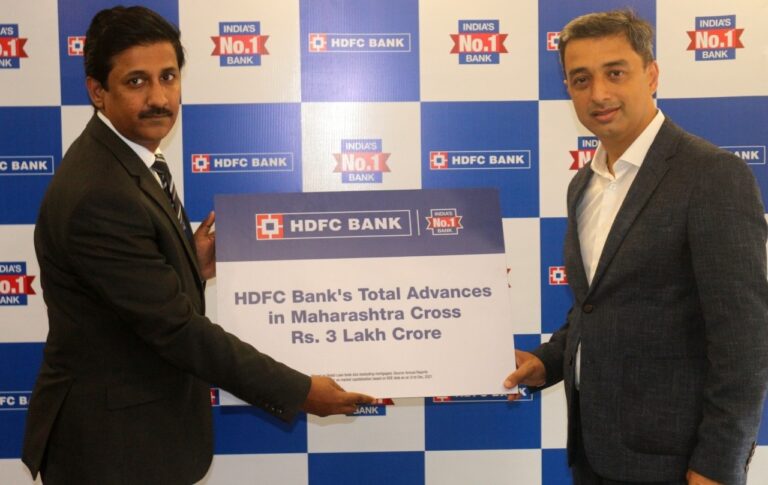 HDFC Bank’s total advances in Maharashtra cross Rs 3 lakh crore ...