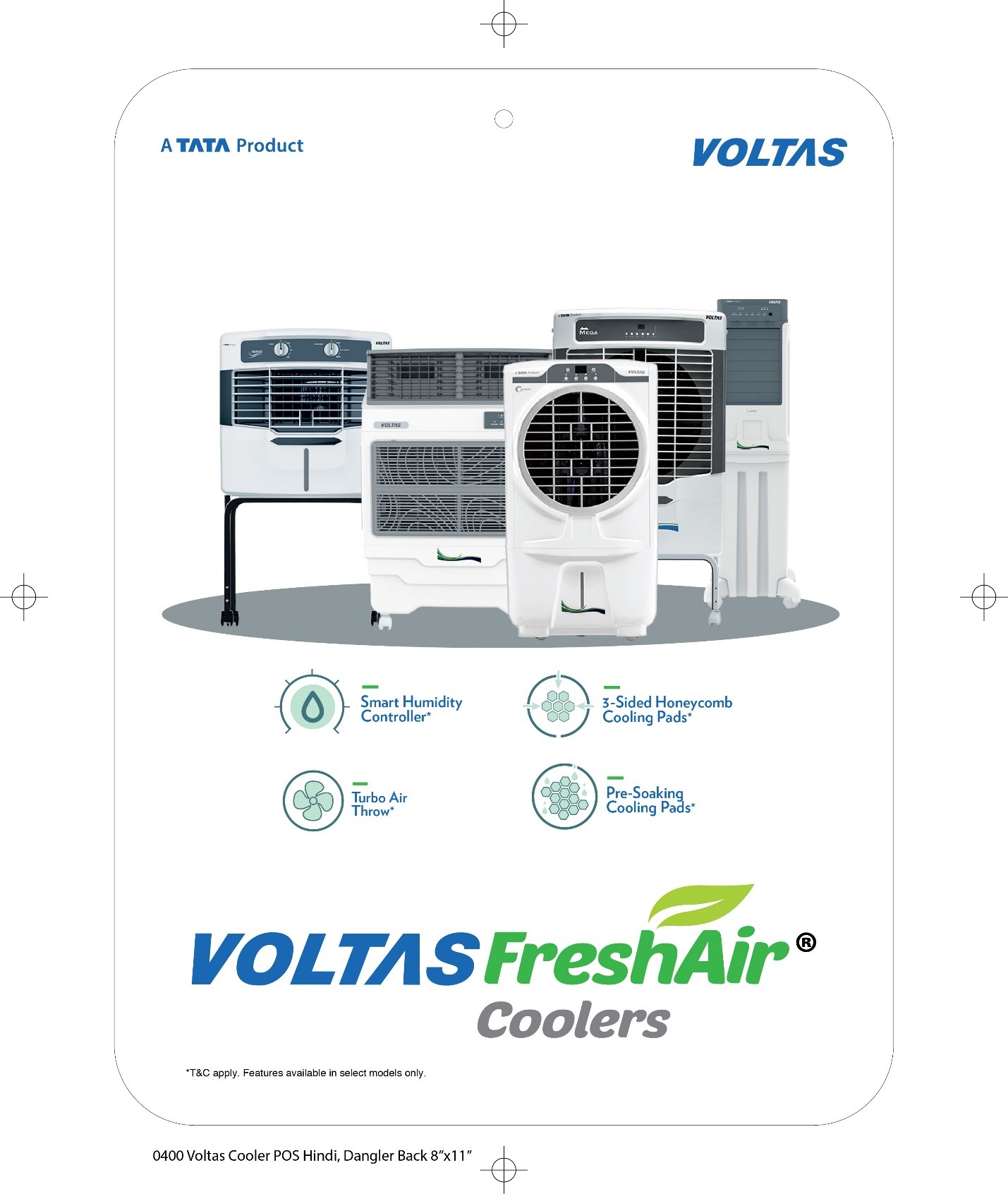 Voltas launched its extensive range of FreshAir Coolers for 2023