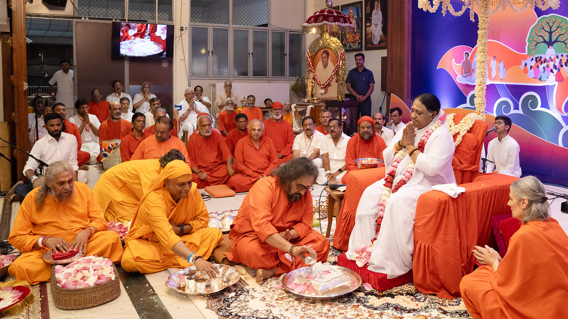 Amritapuri Celebrated Amma’s 71st Birthday