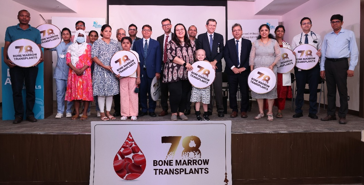 Apollo Hospitals Navi Mumbai Completes 78 BMTs A new lease of life to ...